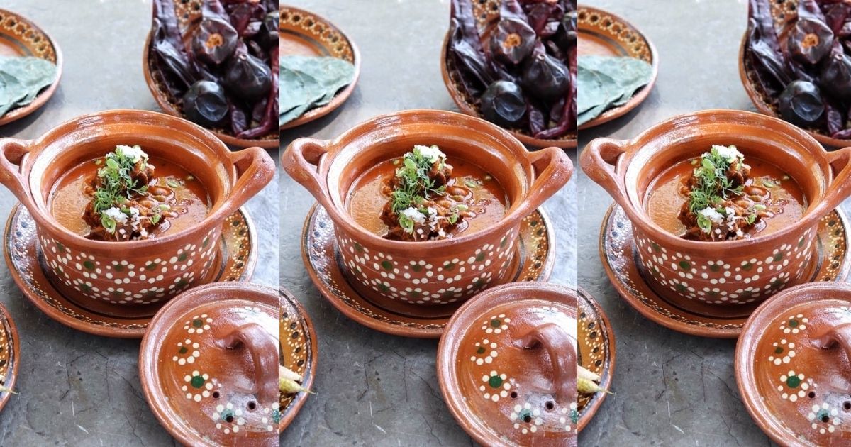Huaxmole de puerco o cerdo receta mexicana tradicional