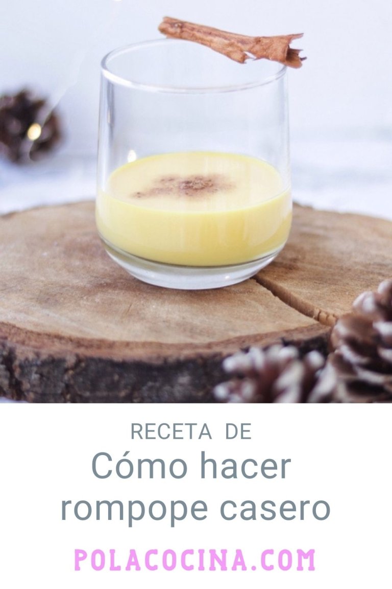 Cómo hacer rompope casero
