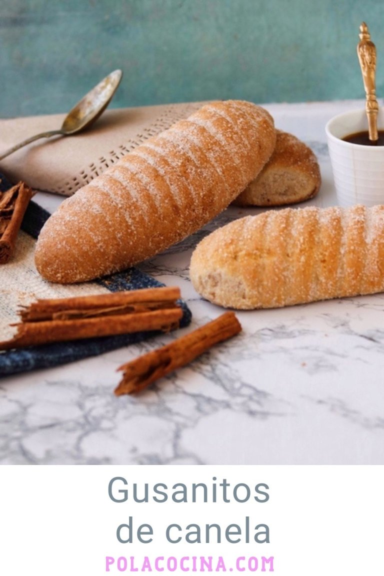 Gusanitos de canela o pan fino o fina receta