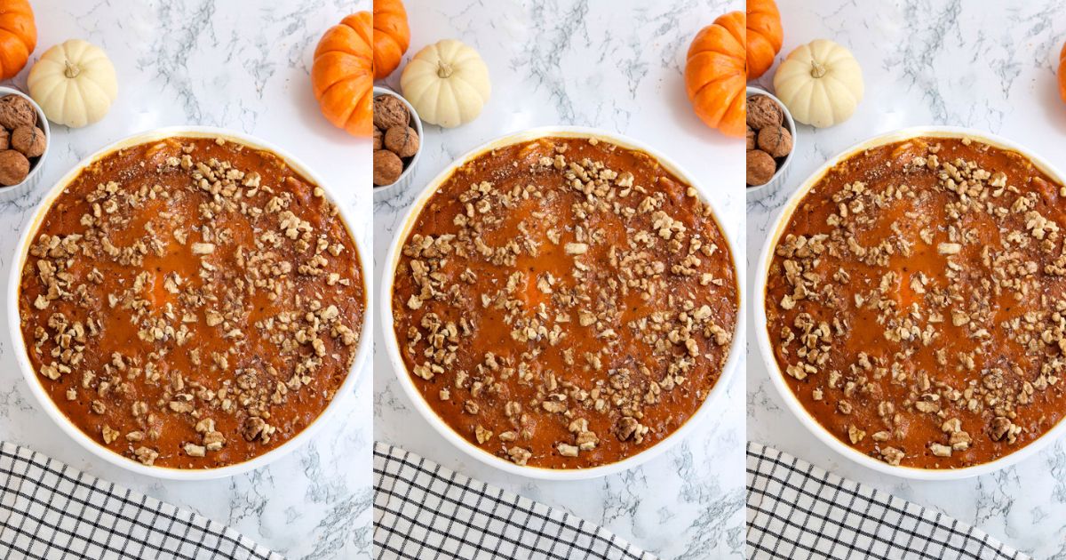 Pay de calabaza con puré de lata receta